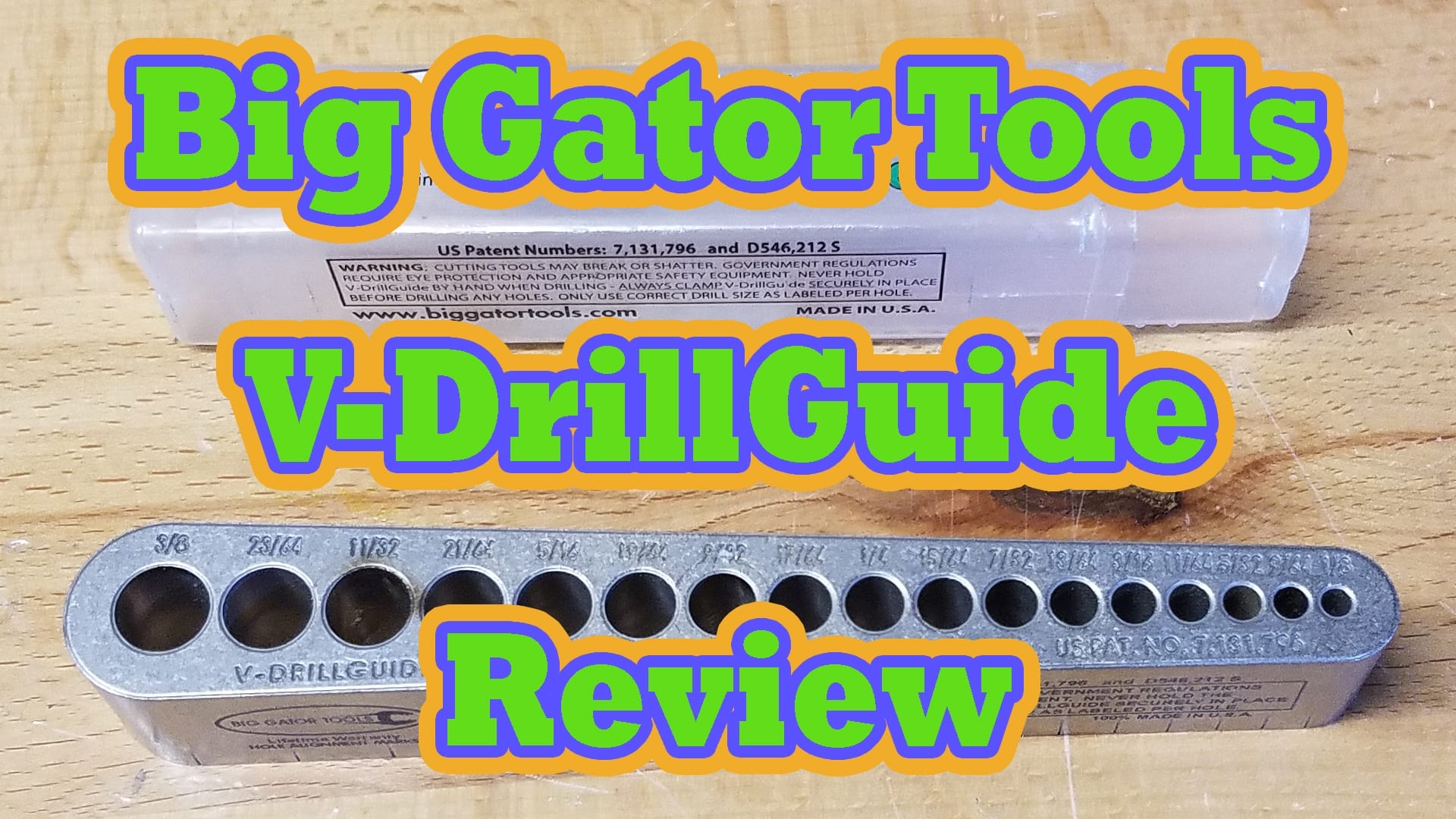 Drill Straight Holes Every Time: Big Gator Tools STD1000DGNP V ...